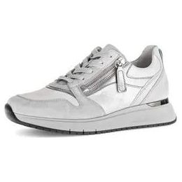 Sneaker Gabor "Sneaker low", Herren, Gr. 37,5, grau, Schuhe Sneaker
