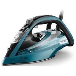 Tefal Dampfb&uuml;geleisen "Ultimate Pure, Autoclean-B&uuml;gelsohlen-Technologie, kurze Aufheizzeit", schwarz, blau, B:15,2cm H:15,5cm T:31,7cm, B&uuml;geleisen, Tropfstopp, Auto-Abschaltung, vertikales Dampfgl&auml;tten, FV9851, Dampfb&uuml;geleisen