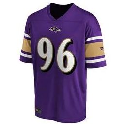 Footballtrikot Fanatics "Fanatics Trikot Baltimore Ravens Foundation Supporters", Herren, Gr. M, lila, 100% Polyester, Trikots
