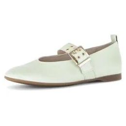 Ballerina Gabor "Eleganter Ballerina", Damen, Gr. 39, gr&uuml;n, Schuhe Ballerina