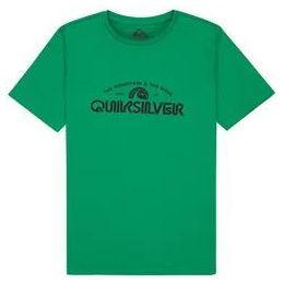 T-Shirt Quiksilver "Ev Corpo Classic", Jungen, Gr. 16, leprechaun, Obermaterial: 70% Walkfrottier, 30% Walkfrottier;, Shirts T-Shirt