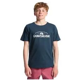 T-Shirt Quiksilver "Ev Corpo Classic", Jungen, Gr. 10, schwarz navy, Obermaterial: 70% Walkfrottier, 30% Walkfrottier;, Shirts T-Shirt