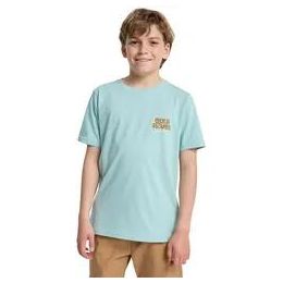 T-Shirt Quiksilver "Fruits Tide", Jungen, Gr. 8, blau haze, Obermaterial: 70% Walkfrottier, 30% Walkfrottier;, Shirts T-Shirt