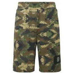 Jogg-Bermudas Plein Sport "Camouflage", Damen, Gr. L, US-Gr&ouml;&szlig;en, 0550, camouflage, Obermaterial: 92% Polyester, 8% Elasthan, Hosen