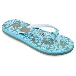 Sandale Roxy "Rg Pebbles", Jungen, Gr. 34, gold, turquoise, Obermaterial:Obermaterial: 95% synthetisches Tr/ 5% Metallschnalle, Futter: N/A, Laufsohle: 100% Eva;, Schuhe Sandale
