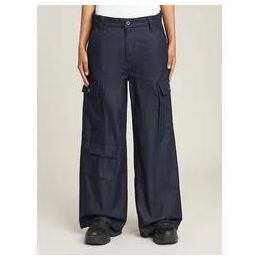 G-Star Raw 5-Pocket-Jeans G-STAR "Mega Cargohose Denim", Damen, Gr. 26, raw denim, Obermaterial: 100% Baumwolle, Jeans 5-Pocket-Jeans