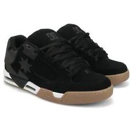 Sneaker DC Shoes "DC Command", Herren, Gr. 7,5(40), schwarz, gum, Obermaterial:50.46% Leder, 49.54% Synthetikmaterial;, Schuhe Sneaker