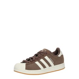 adidas originals Sneaker 'SUPERSTAR II' Damen Gr&ouml;&szlig;e 42 dunkelbraun / offwhite