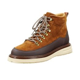Gant Schn&uuml;rboots 'Hillprep' Herren Gr&ouml;&szlig;e 41 braun / cognac