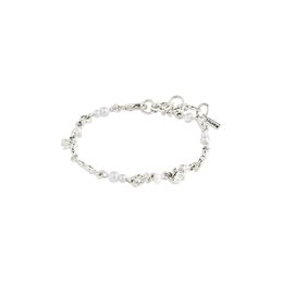 Pilgrim Armband Damen Gr&ouml;&szlig;e One Size silber / perlwei&szlig;