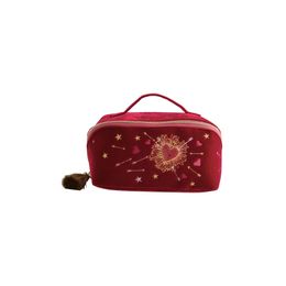 Rockett St George Kulturtasche Damen Gr&ouml;&szlig;e One Size gelb / merlot / wei&szlig;
