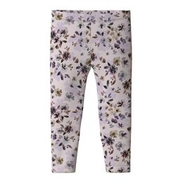 name it Leggings M&auml;dchen Gr&ouml;&szlig;e 50 braun / pastelllila / dunkellila / rosa