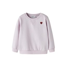 name it Sweatshirt 'NMFVima' M&auml;dchen Gr&ouml;&szlig;e 110 pink / rot