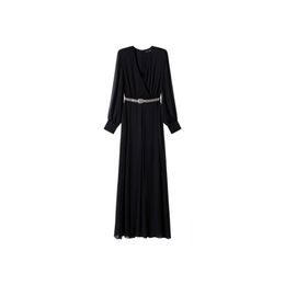 Mango Kleid Damen Gr&ouml;&szlig;e 40 schwarz Winterkleid