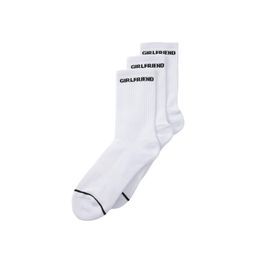 Girlfriend Collective Socken Damen Gr&ouml;&szlig;e 36/41 schwarz / wei&szlig;