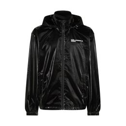 Karl Lagerfeld Jeans Jacke Herren Gr&ouml;&szlig;e M schwarz / wei&szlig; Sommerjacke