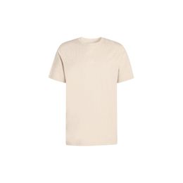 adidas Sportswear Sportshirt 'STAD' Herren Gr&ouml;&szlig;e L greige / hellrot / wei&szlig;