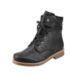 Rieker Schn&uuml;rstiefelette Damen Gr&ouml;&szlig;e 43 schwarz Winterschuhe