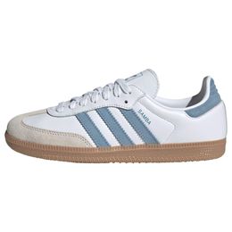 adidas originals Sneaker 'Samba' Damen Gr&ouml;&szlig;e 44.5/45 blue denim / wei&szlig; / offwhite