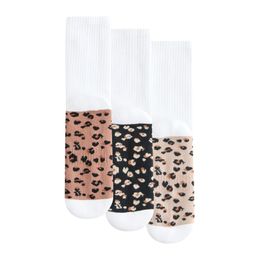 next Socken Damen Gr&ouml;&szlig;e 36/41 braun / cappuccino / schwarz / wei&szlig;