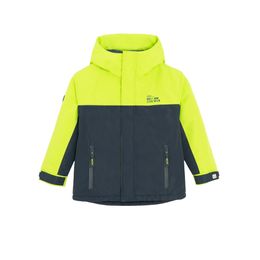 Cool Club Jacke Jungen Gr&ouml;&szlig;e 92 anthrazit / neongr&uuml;n