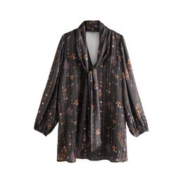 Rockett St George Kleid Damen Gr&ouml;&szlig;e 36 lila / orange / schwarz / wei&szlig; Sommerkleid