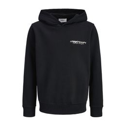 Jj Rebel Sweatshirt 'JREBZACK' Jungen Gr&ouml;&szlig;e 164 schwarz / wei&szlig;