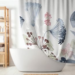 Bilderwelten Duschvorhang Wildblumen Aquarell I