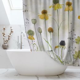 Bilderwelten Duschvorhang Zarte Helenium Bl&uuml;ten