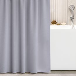 Bilderwelten Duschvorhang Pastell graues Violett