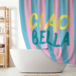 Bilderwelten Duschvorhang PopArt Sommer Ciao Bella