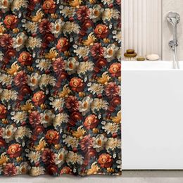 Bilderwelten Duschvorhang Opulent Barockes Blumenbouquet