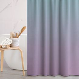 Bilderwelten Duschvorhang Mint-Violett Farbverlauf