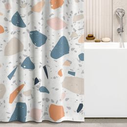 Bilderwelten Duschvorhang Detailliertes Terrazzo Muster Asti