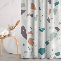 Bilderwelten Duschvorhang Detailliertes Terrazzo Muster Grosseto