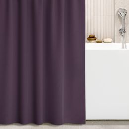 Bilderwelten Duschvorhang Dunkles Violett