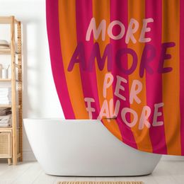 Bilderwelten Duschvorhang PopArt Sommer More Amore