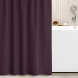 Bilderwelten Duschvorhang Aubergine