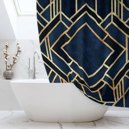 Bilderwelten Duschvorhang Art Deco Gold