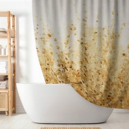 Bilderwelten Duschvorhang Bl&auml;tterfeld im Sommer
