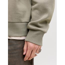 Jack & Jones JACK & JONES Herren Kapuzensweatshirt "JJELOGO SWEAT HOOD 2 COL 25/26 NOOS"vetiver, Gr. S, bedruckt, angeraute Sweatware, Obermaterial: 70%