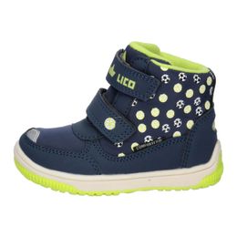 Lico Kinder Snowboots "Snowboot Forli V", Gr. 28, blau, Synthetik, Schuhe
