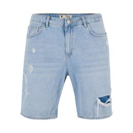 2Y STUDIOS Herren Shorts "2Y Studios Herren 2Y Jeans Shorts"blau, Gr. 33, unifarben, 97% Baumwolle, 3% Elasthan, Hosen