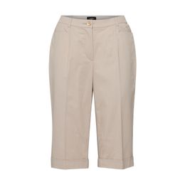 GOLDNER Damen 7/8-Hose "Bermuda-Baumwollhose Carla", beige, Gr. 54, Obermaterial: 97% Baumwolle CO (CMIA). 3% Elasthan EL., Hosen