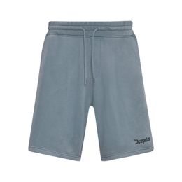 DROPSIZE Herren Sweatshorts "Dropsize Herren Dropsize Heavy Embo Sweatshorts"washed grau, Gr. S, 70% Baumwolle, 30% Polyester, Hosen