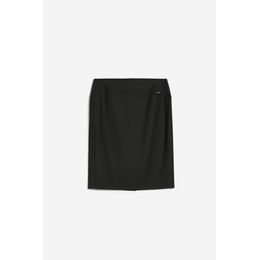 Cinque Damen Bleistiftrock "CICONS", schwarz, Gr. 38, unifarben, Web, Obermaterial: 53% Polyamid, 43% Schurwolle, 4% Elasthan, R&ouml;cke, Mit