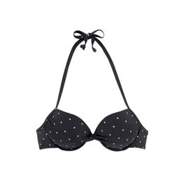 Lascana Bikini Top 'Sparkel' female Black size 40