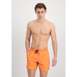 Herren Shorts "Basic Swim Short", orange, Gr. XXL, Alpha Industries, Obermaterial: 100% Polyester, Futter: 100% Polyester, Hosen
