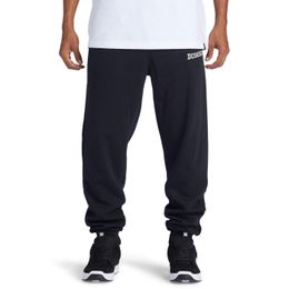 DC Shoes Herren Jogger Pants "Baseline", schwarz, Gr. L, [Hauptstoff] 50% Baumwolle, 25% Baumwolle, 25% Polyester, Hosen