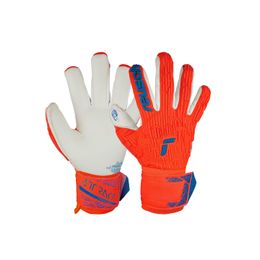 Reusch Damen Torwarthandschuhe "Attrakt Gold X Freegel", orange, Gr. 7,5, mehrfarbig, 69% Elastodien, 26% Polyester, 5% Polyamid, Handschuhe, mit